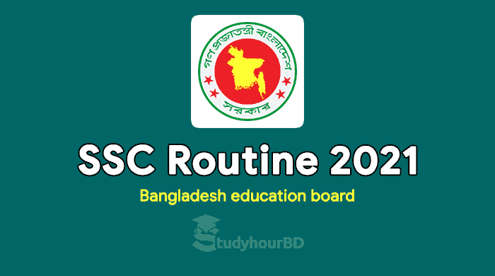 SSC Routine 2021 PDF Download - এসএসসি পরীক্ষার রুটিন