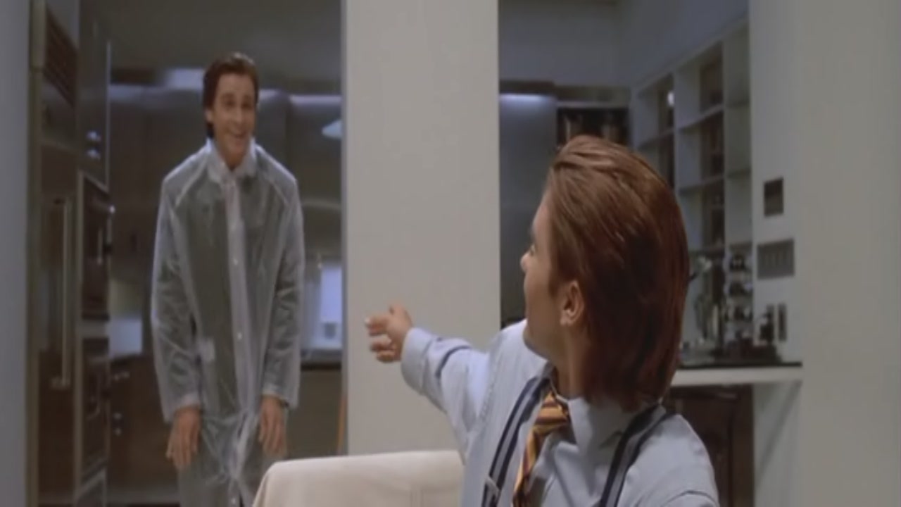 cinematic corner.: Scene of the Week: American Psycho