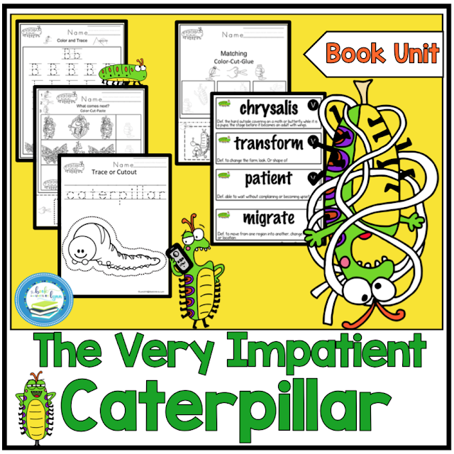 THE VERY IMPATIENT CATERPILLAR BOOK UNIT ~ Book Units by Lynn