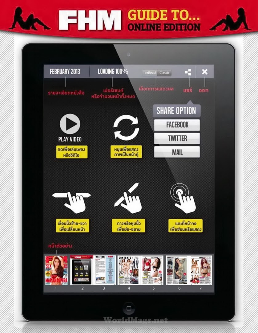 A_kawee-picpost: FHM Thailand - January 2014