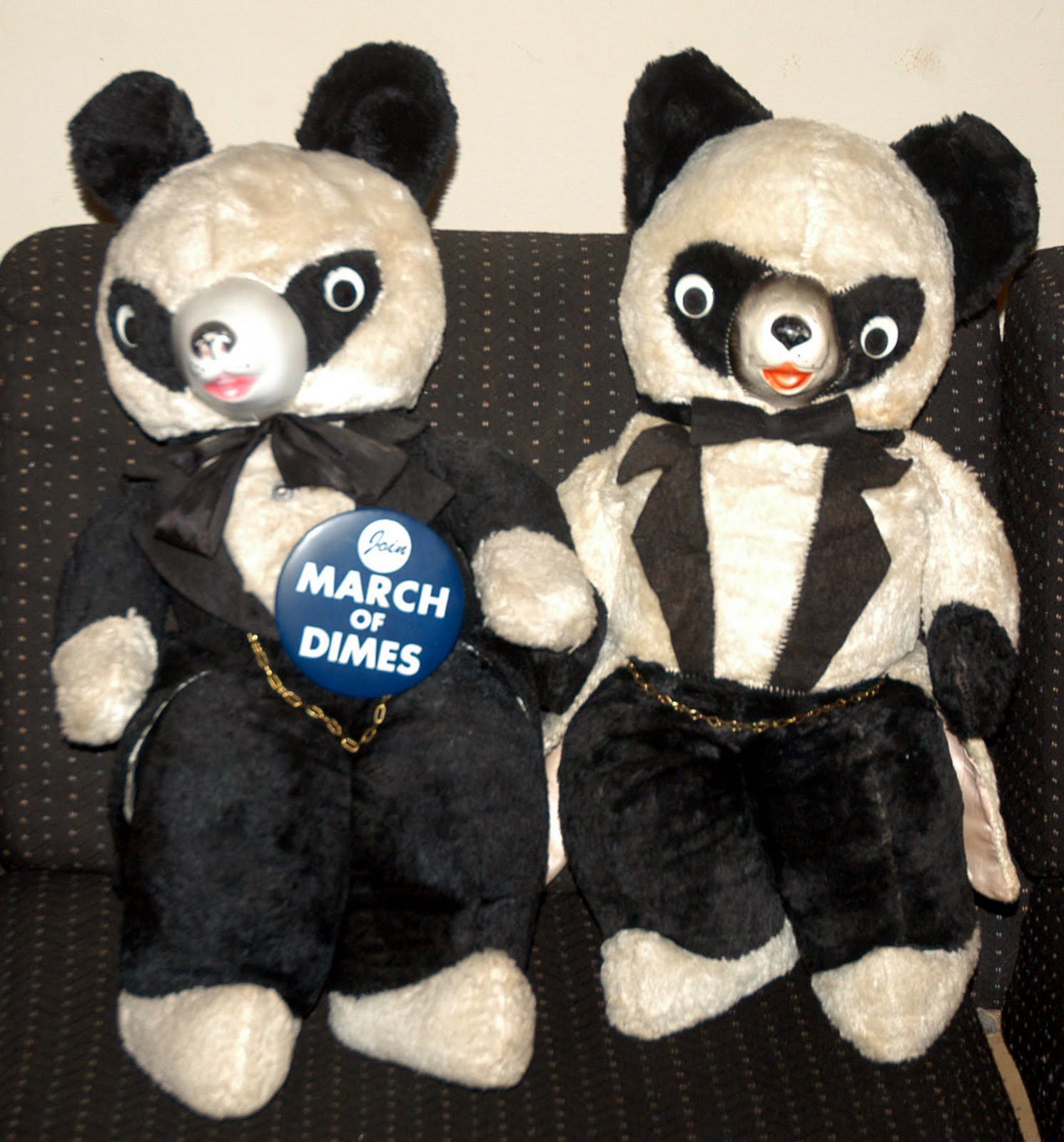 VintageTourJackets: SPECIAL,,,Elvis Panda Tux Stuffed Animal 1956
