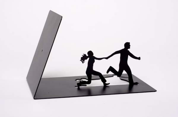 HOME.work: FALLING BOOKENDS