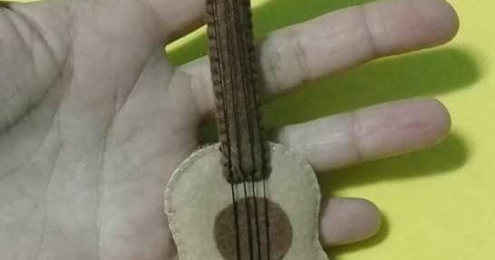 Moldes de Violão em Feltro com Moldes para Tema Caipira - Ideias Criativas
