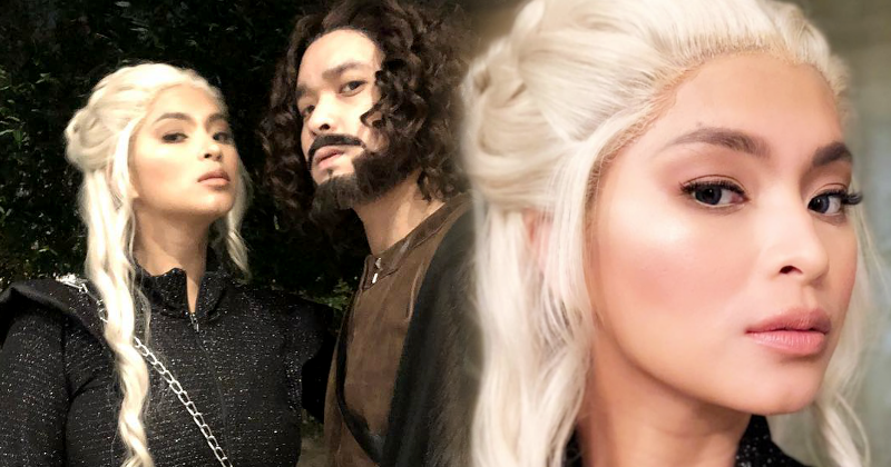 Angel Locsin’s Halloween look as DAENERYS TARGARYEN is on fire!