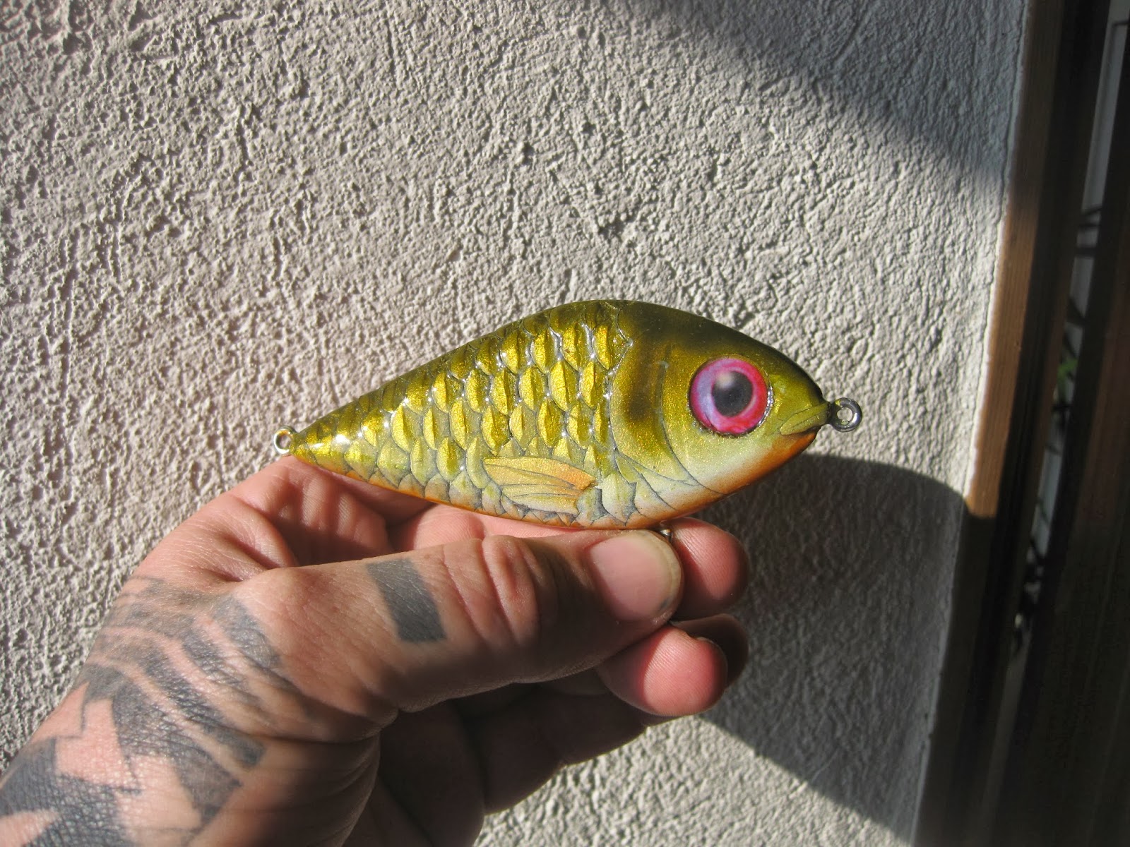 Psybolo Homemade Fishing Lures: Some Solarfall inspired Paint jobs