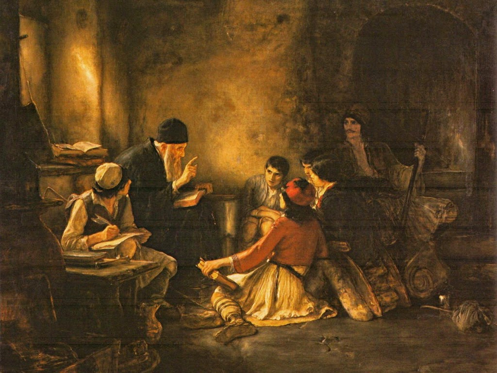 Art of the Day: Nikolaos Gyzis, The Secret School