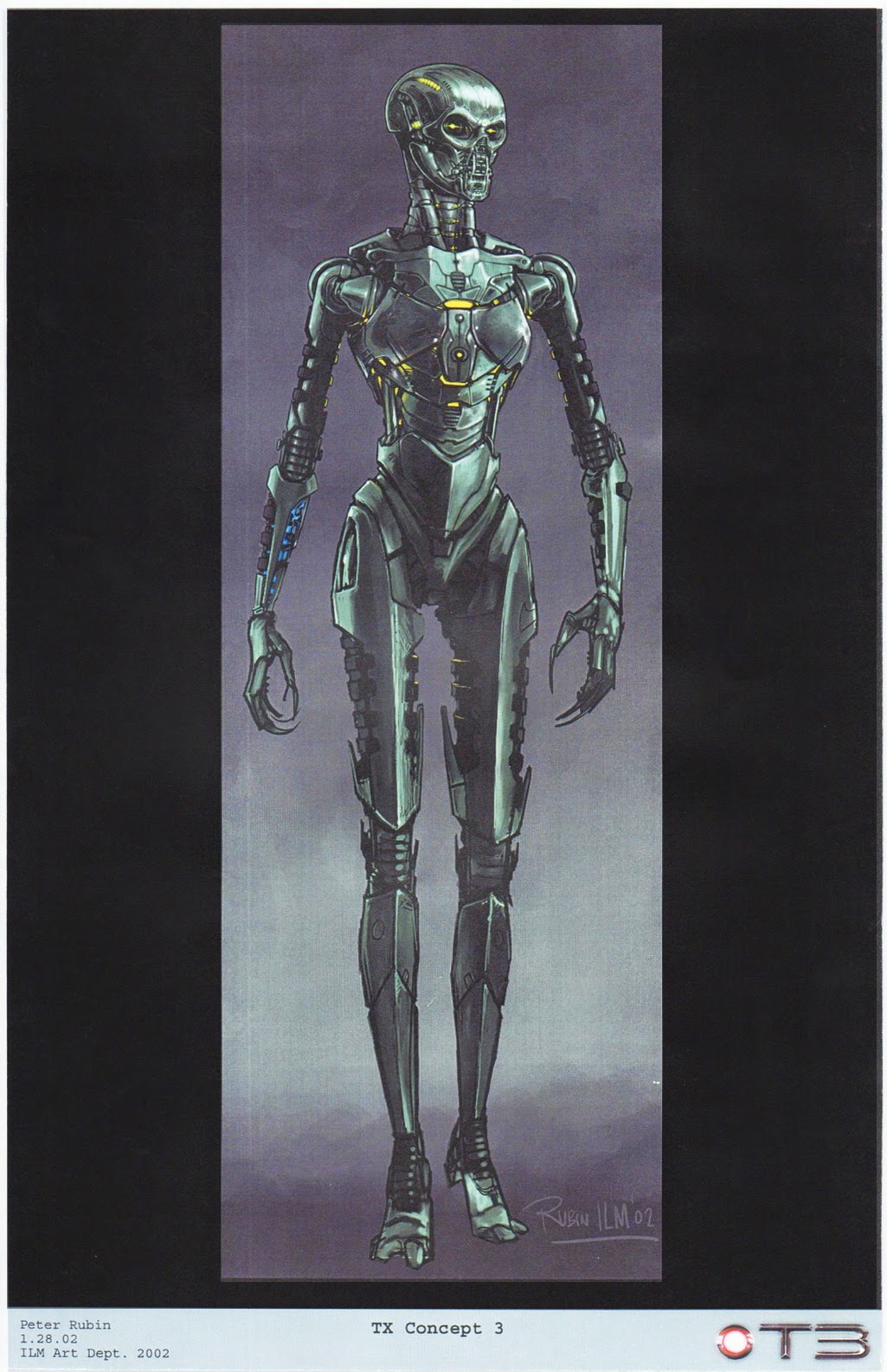 Futuro Finale 2088AD: Terminator 3 concept art