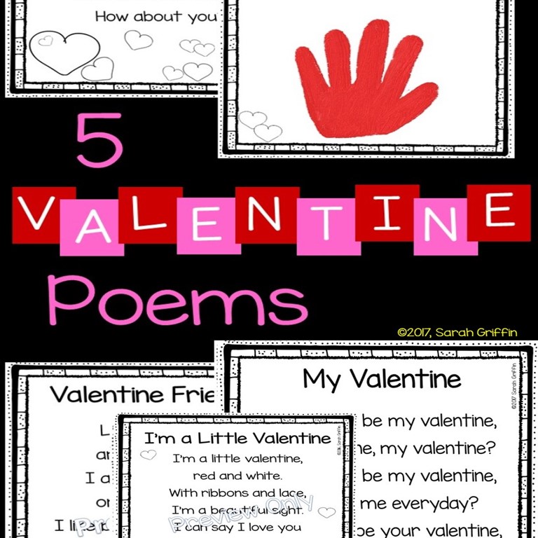 Daughters and Kindergarten: 5 Valentine's Day Poems for Kids