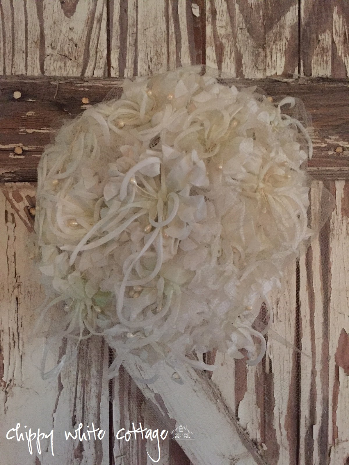 Chippy White Cottage: Easter Bonnet...With all the Frills upon it