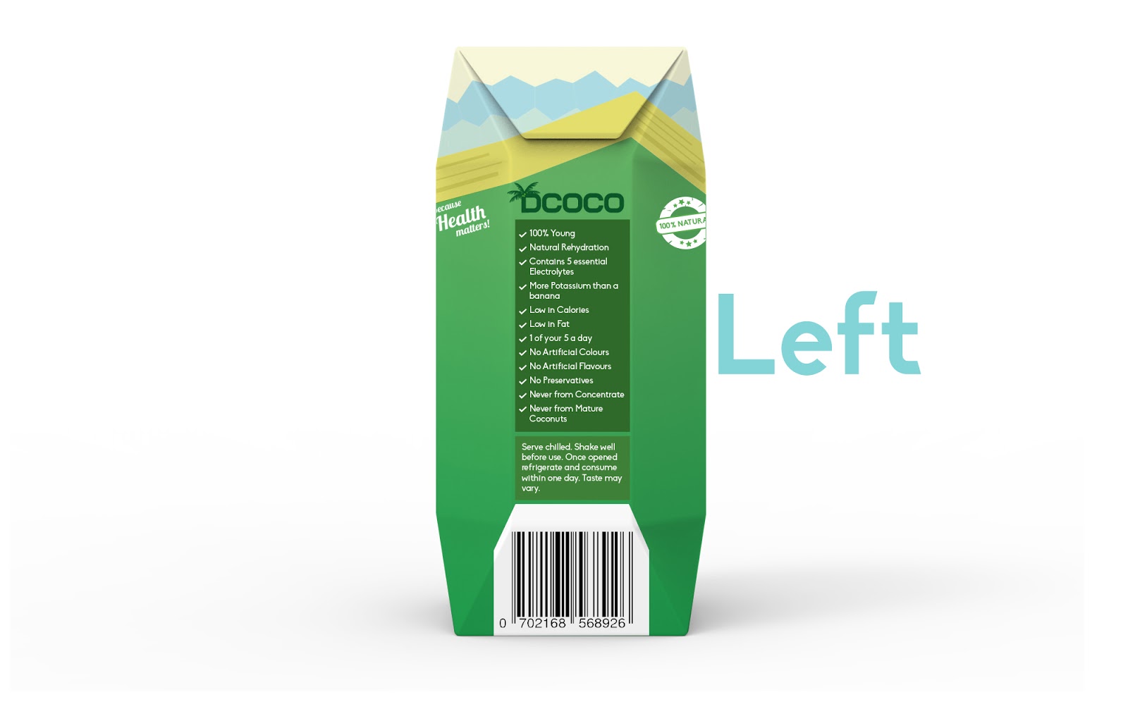 DCOCO Coconut Water – Packaging Of The World