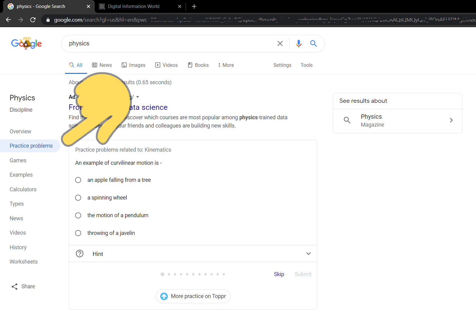 Google's "Practice Problems" Feature Will Help You Learn Something New ...