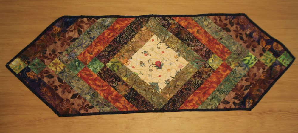 Stitchnquilt: French Braid Tablerunner