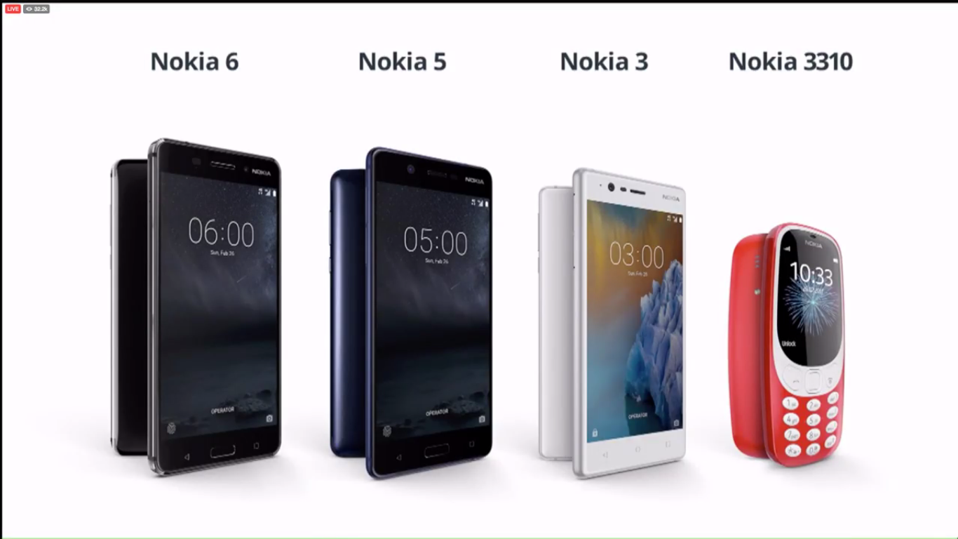 The Official Launch and Pricing Of The Nokia 6 Nokia 5 Nokia 3 and ...