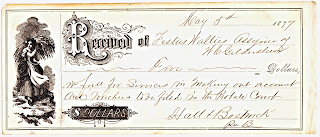 Boulevard de L'antique - Retro Scraps: Antique Checks