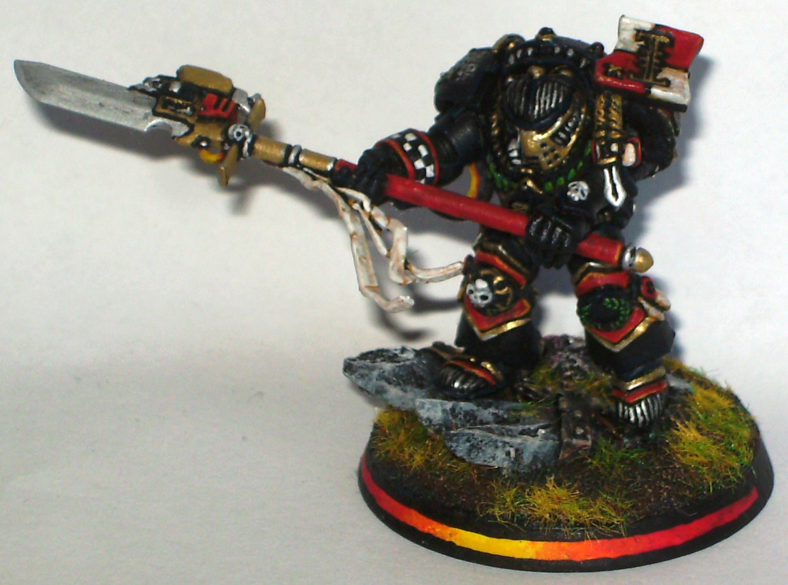 Oldhammer 40K Grey Knight ... with some spare parts from new Grey Knights