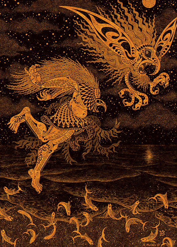 1/72 Multiverse: Ochre Jellies and Vargouilles