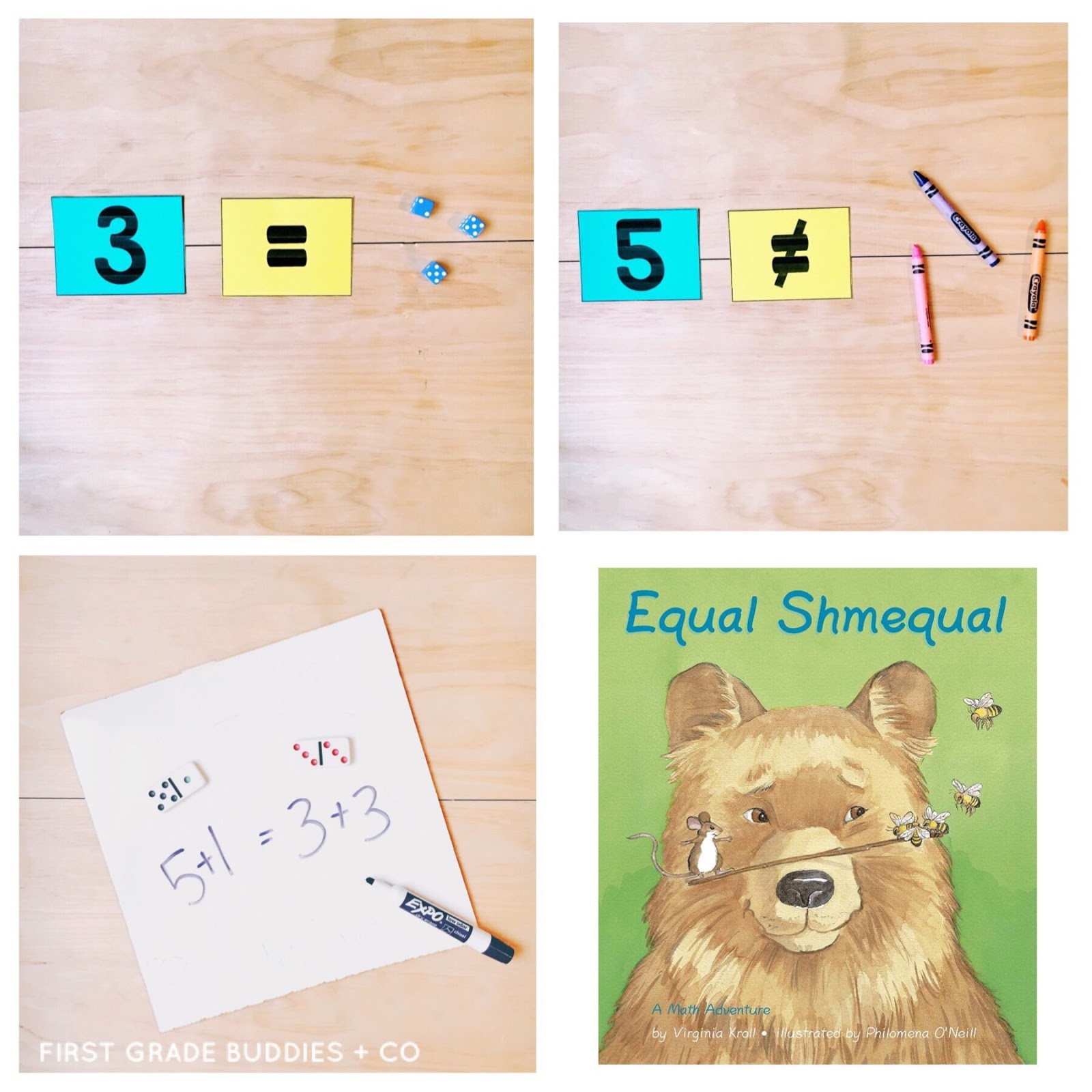 Teaching Equality in Math | First Grade Buddies