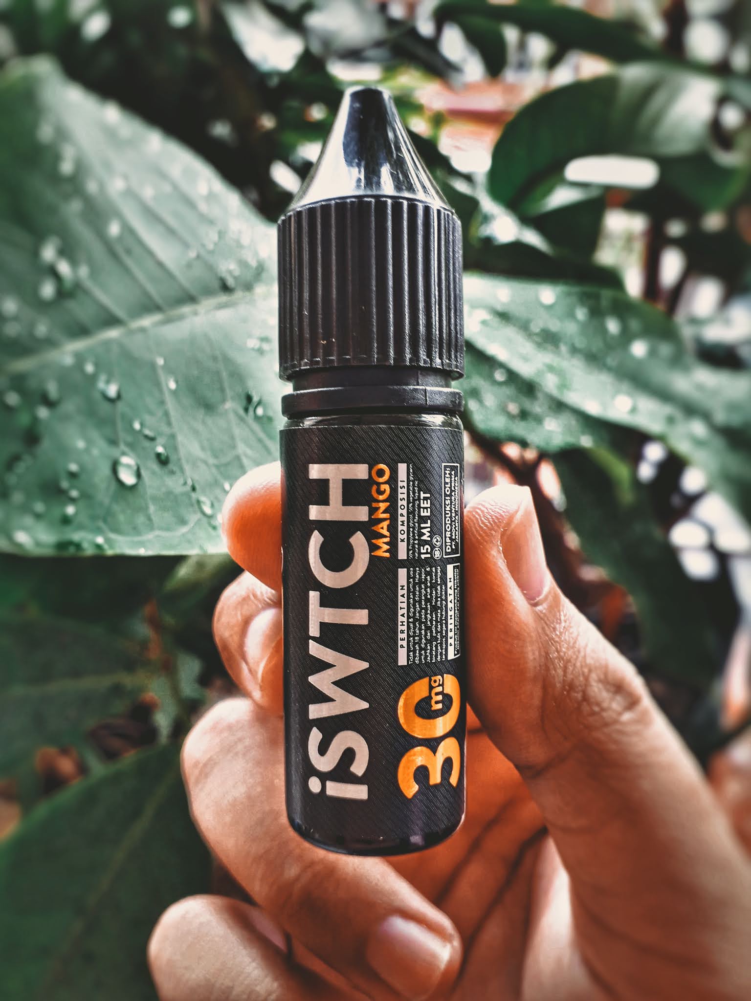 REVIEW LIQUID SALT NICOTINE iSWTCH MANGO 30MG bv MOVI