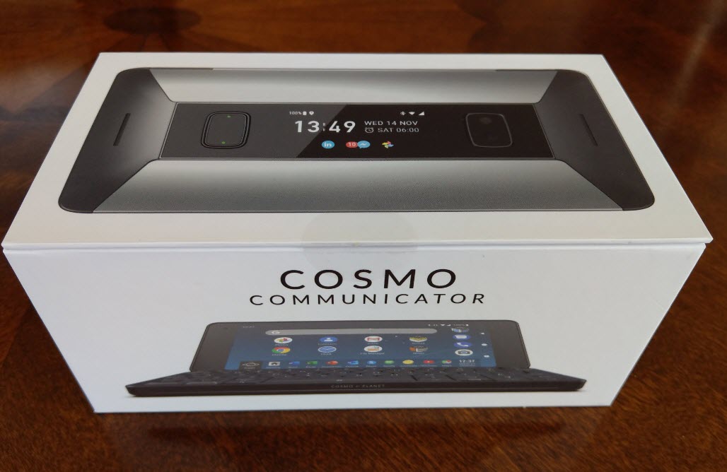Occasional Brief Observations: Cosmo Communicator - first look