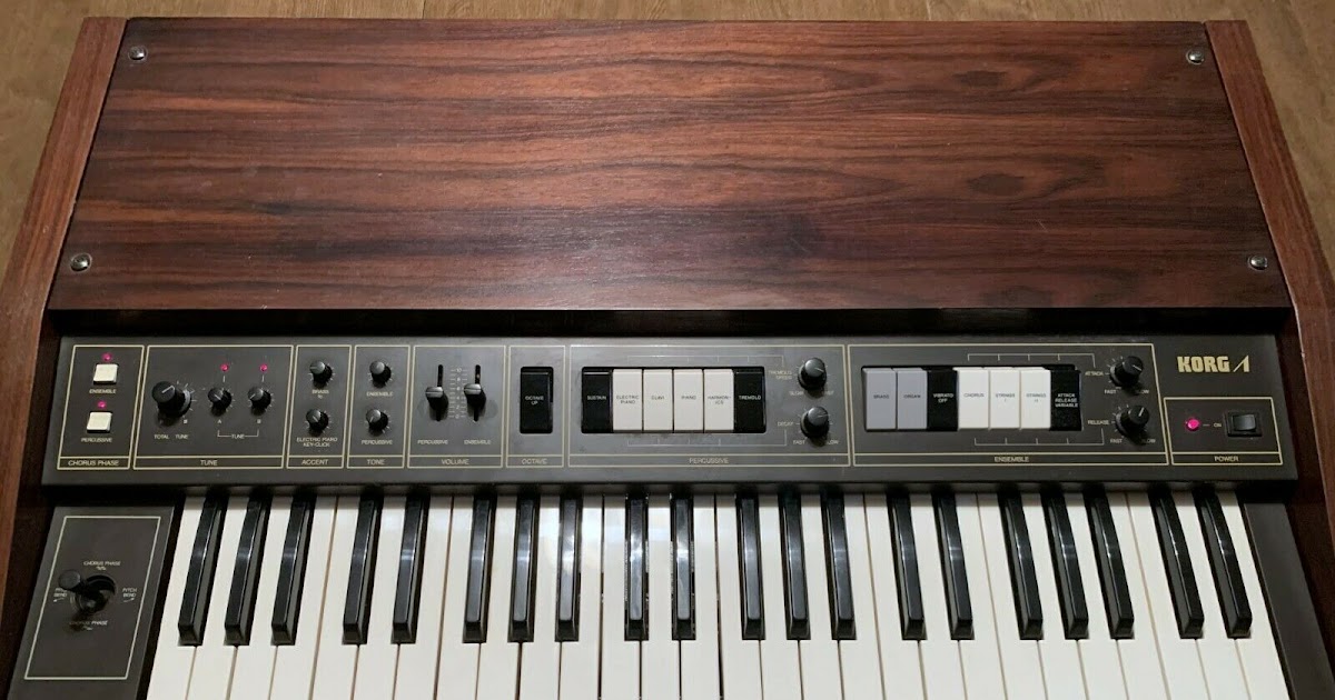 MATRIXSYNTH: Vintage 1979 KORG Lambda ES-50 Polyphonic 48-key Synthesizer SN 232641