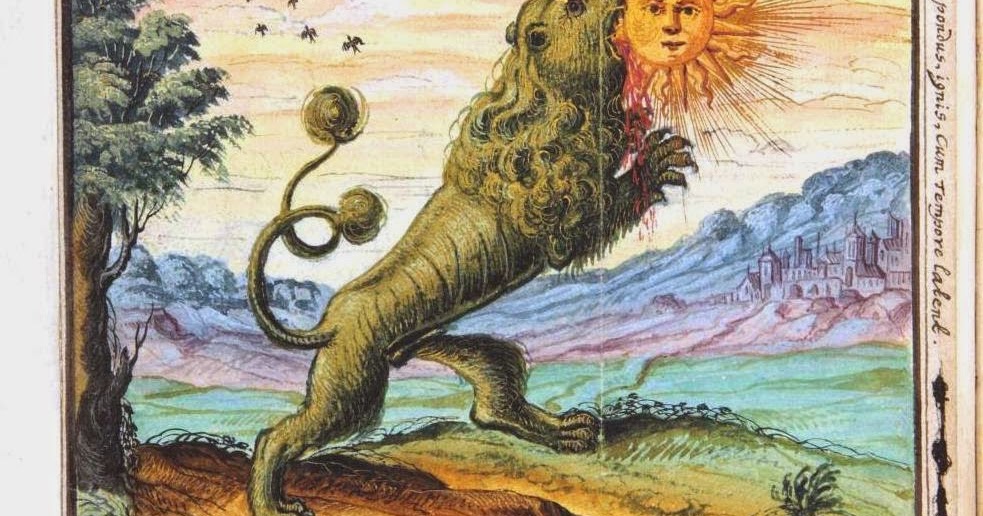 ANTEDILUVIANA: Alquimia: El León Verde Devorando El Sol