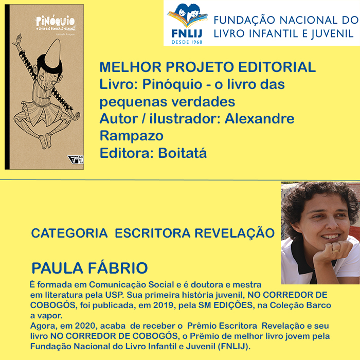 CRISTINA SÁ literatura infantil e juvenil: PRÊMIO FUNDAÇÃO NACIONAL DO ...