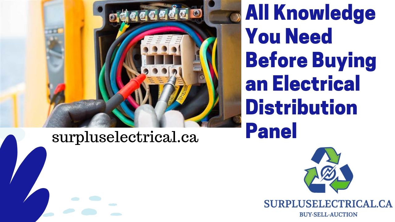 All the Knowledge You Need Before Buying a Electrical Distribution Panel