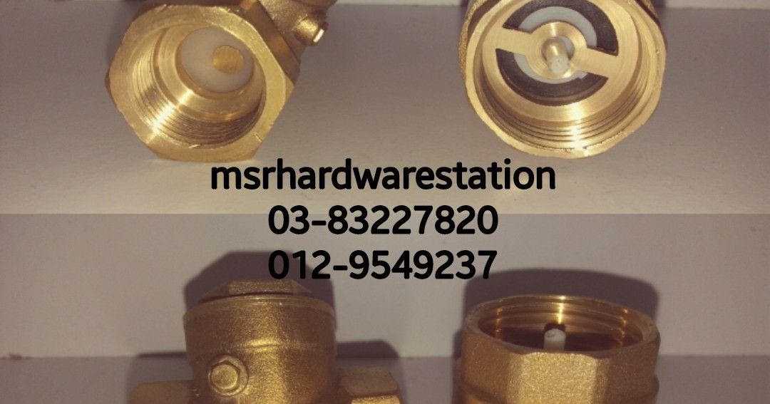 MSR HARDWARE STATION: Check Vavle