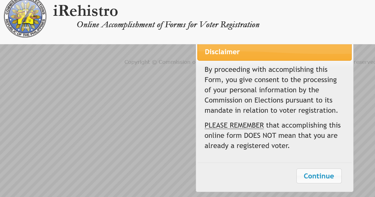Detailed Steps on How to Register in COMELEC Voters Online Application