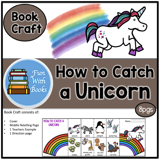 HOW TO CATCH A UNICORN BOOK CRAFT ~ Book Units by Lynn