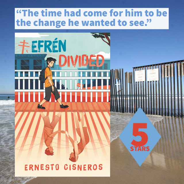 23 Books {A Bottomless Book Bag}: Efren Divided by Ernesto Cisneros