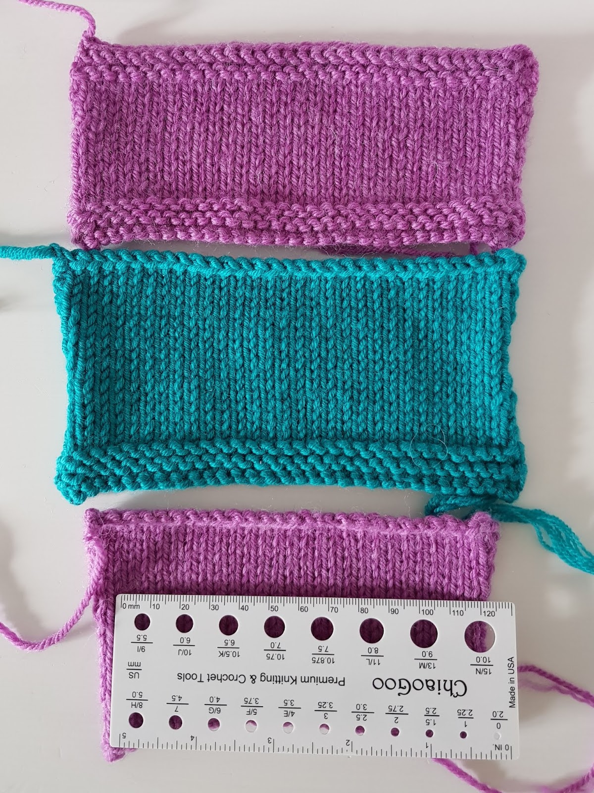 Checking Your Knitting Gauge Correctly ViTalina Craft Checking Your Knitting Gauge Correctly ViTalina Craft
