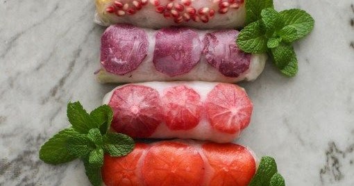 rainbow rolls - RECIPE INSTANT DELICIOUS