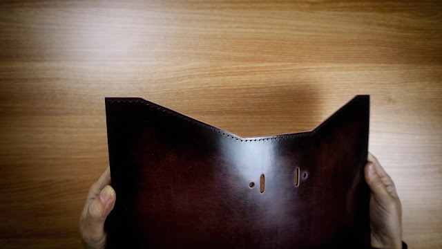 Making a Handmade Leather Briefcase