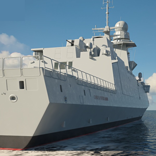 FREMM Multipurpose Frigate/Aquitaine-class Frigate (France)/Bergamini ...