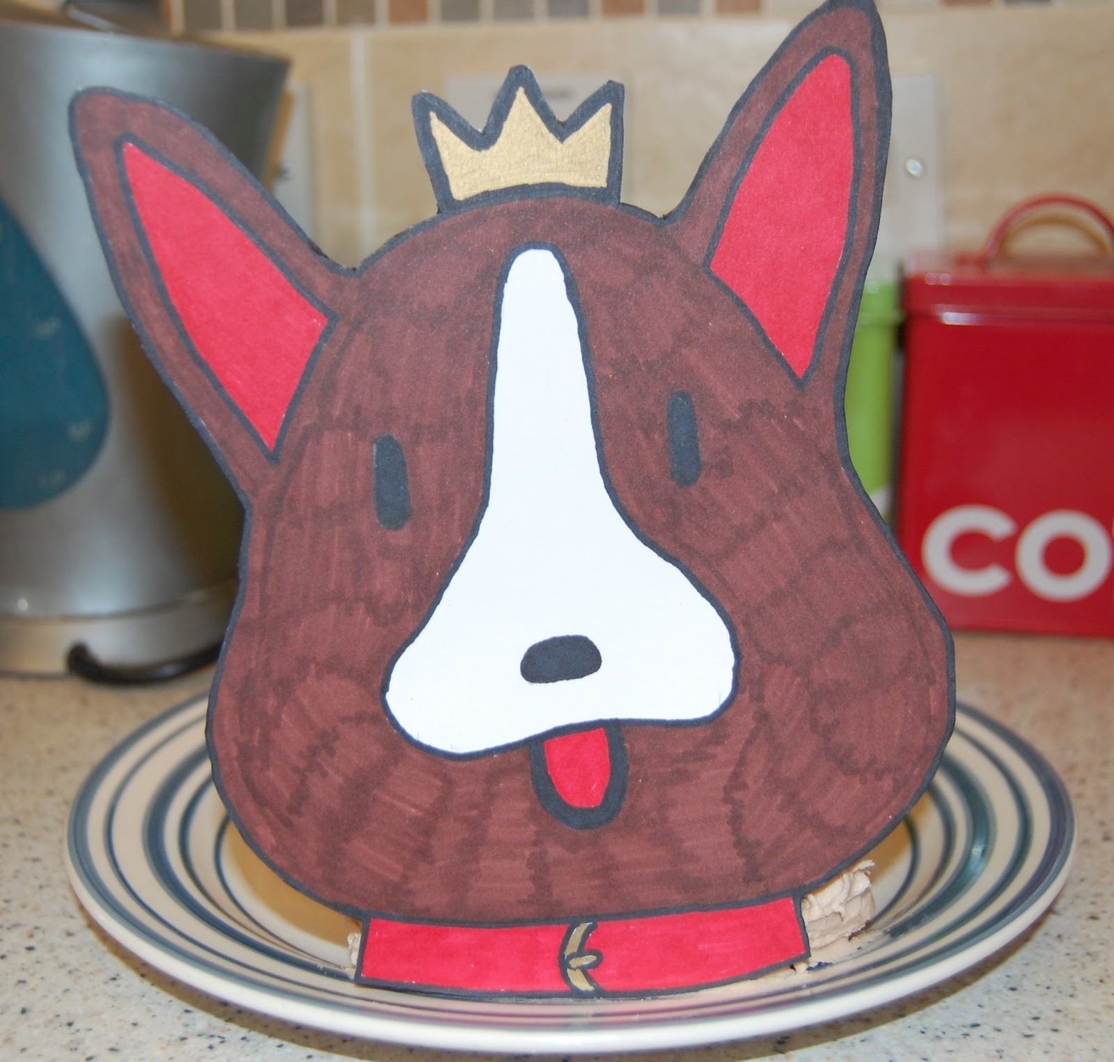 A Corgi Cake Recipe - My Three and Me