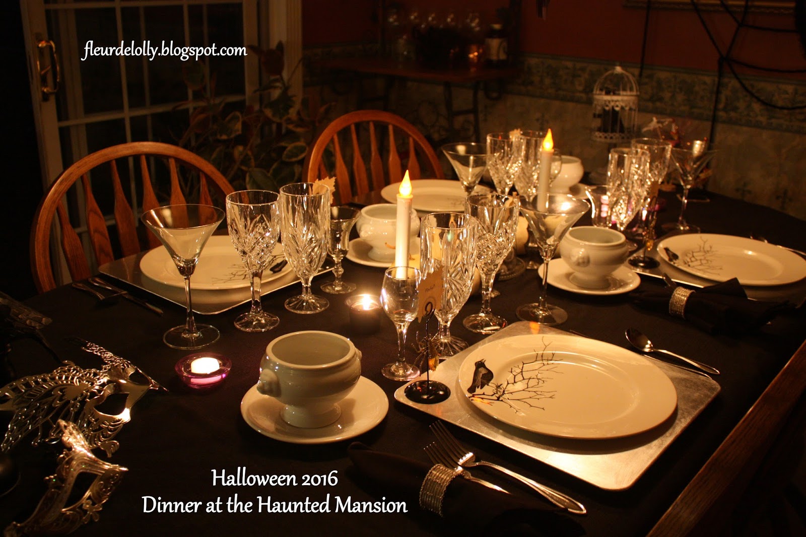 Fleur de Lolly: Halloween 2016 - Dinner at the Haunted Mansion ~ ~ The ...