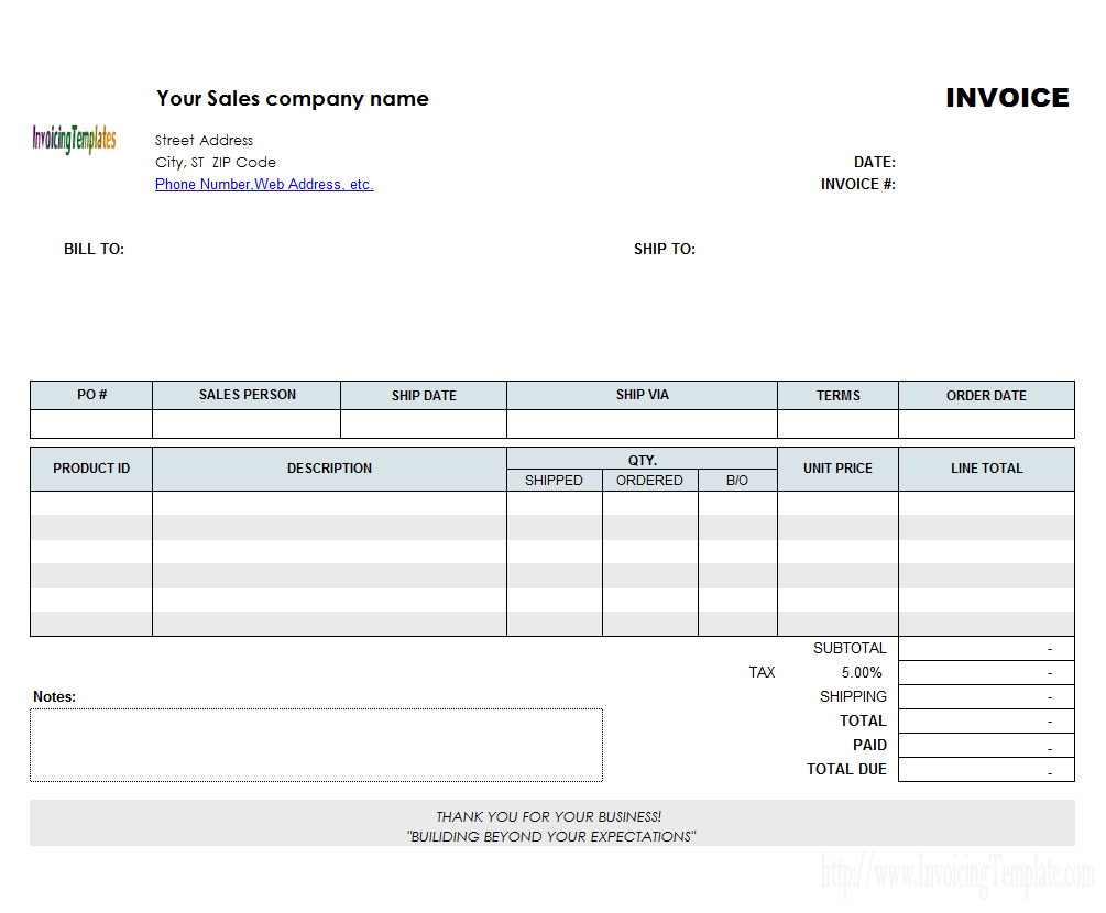 Australian Invoice Template Word - Invoice Template