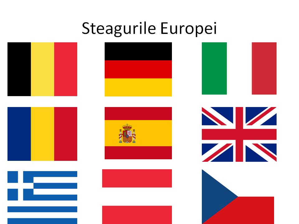 Me,Myself and I: Steaguri Europene