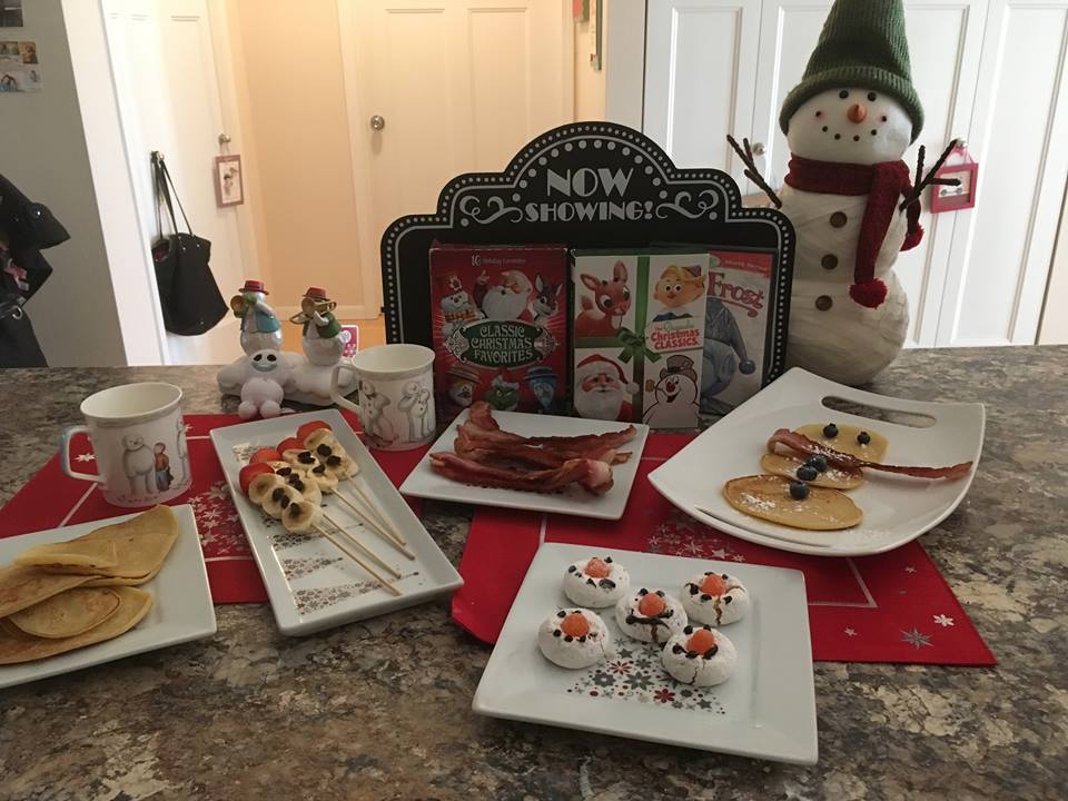 Reel Fancy Dinners: Frosty The Snowman Breakfast