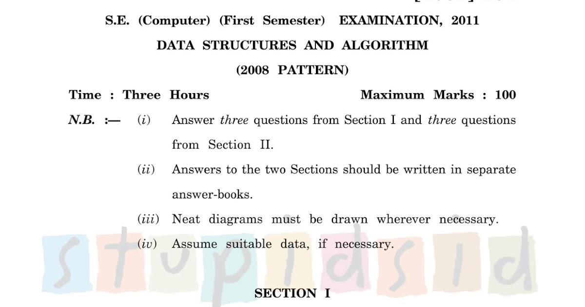 Deepalijawale Dsa Question Paper