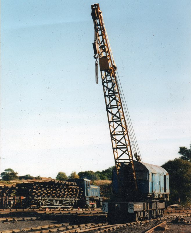 Tanfield Railway Blog: Moving the TDE Crane