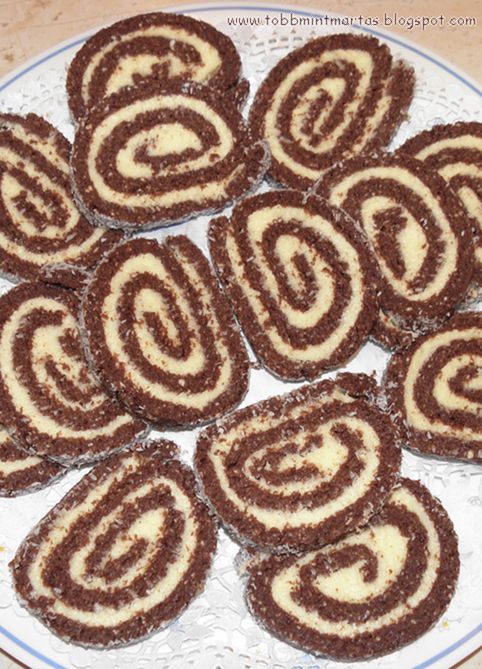 A régi, jól bevált - Kókuszos keksztekercs