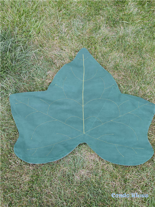 Condo Blues: How to Make a Fairy Ivy Leaf Parasol