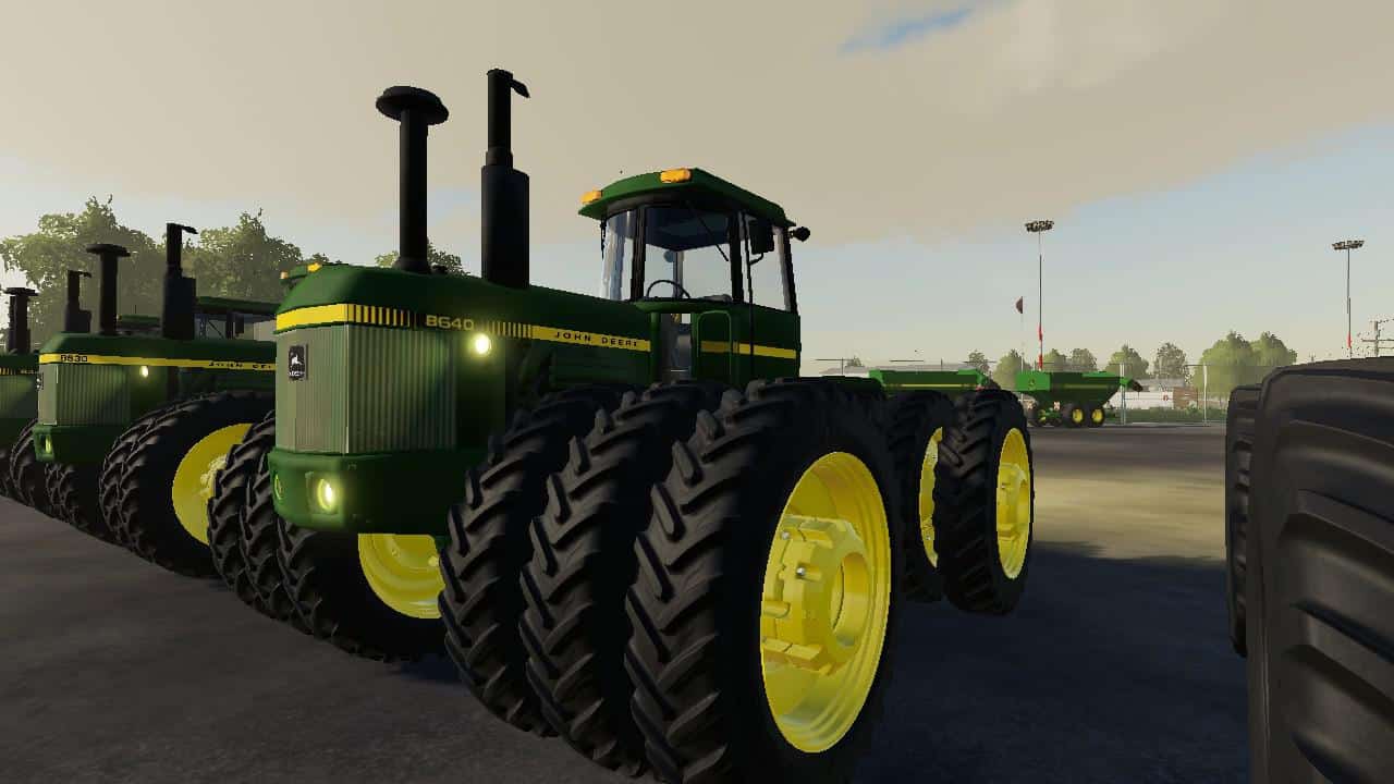 FS19 JD 8000 4wd v1.0 - FS 19 & 22 USA Mods Collection