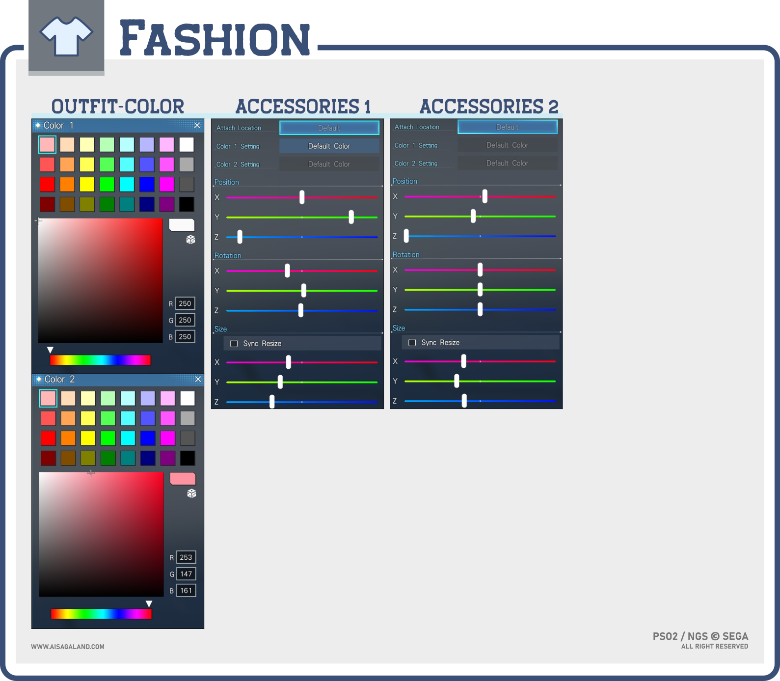 PSO2 NGS Character Creation - Custom #16 - Aisaga Land