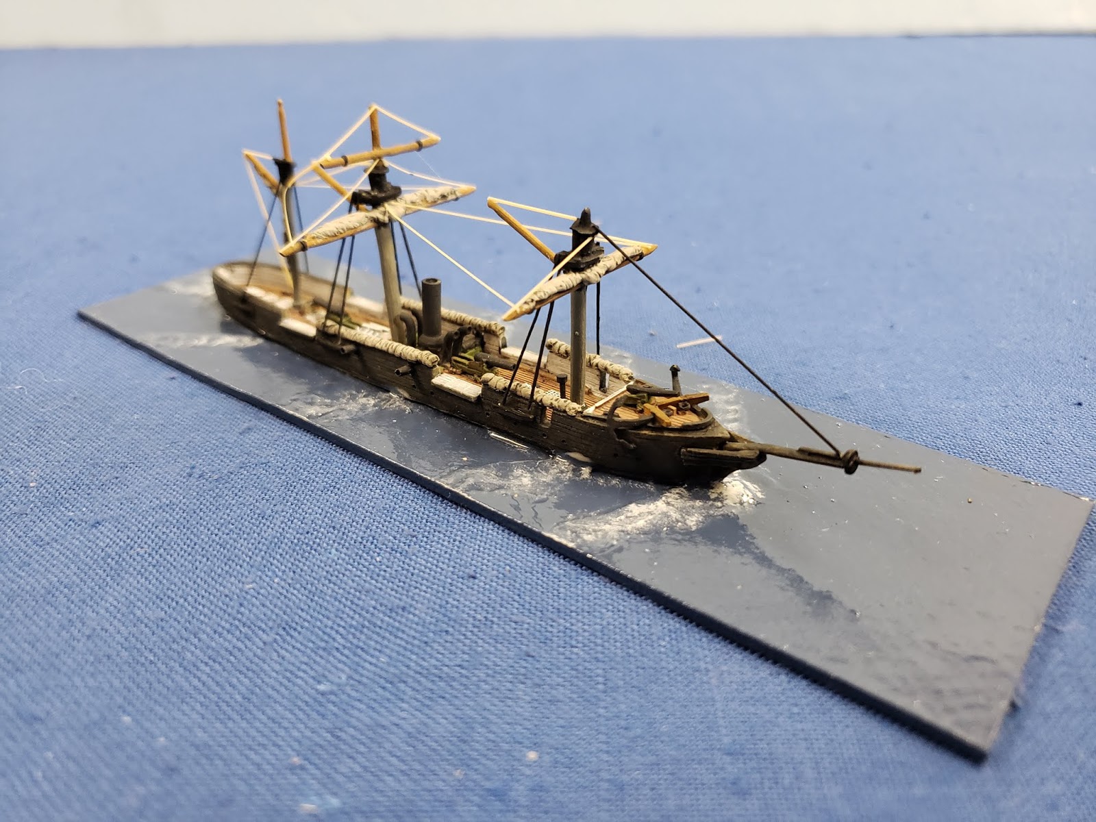 Anton's Wargame Blog: 1/600 ACW USN from Thoroughbred Models
