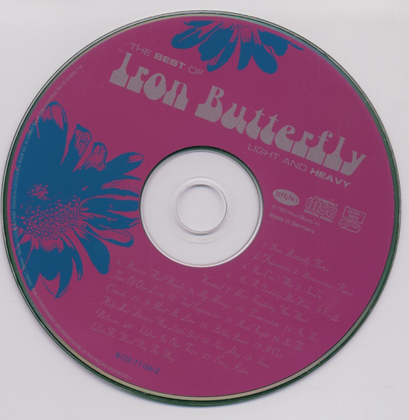 On The Road Again: Iron Butterfly "Light & Heavy: The Best of Iron ...