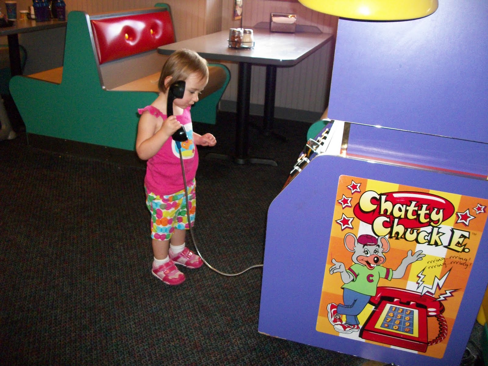 Building Rainbows: Chuck E Cheese Night