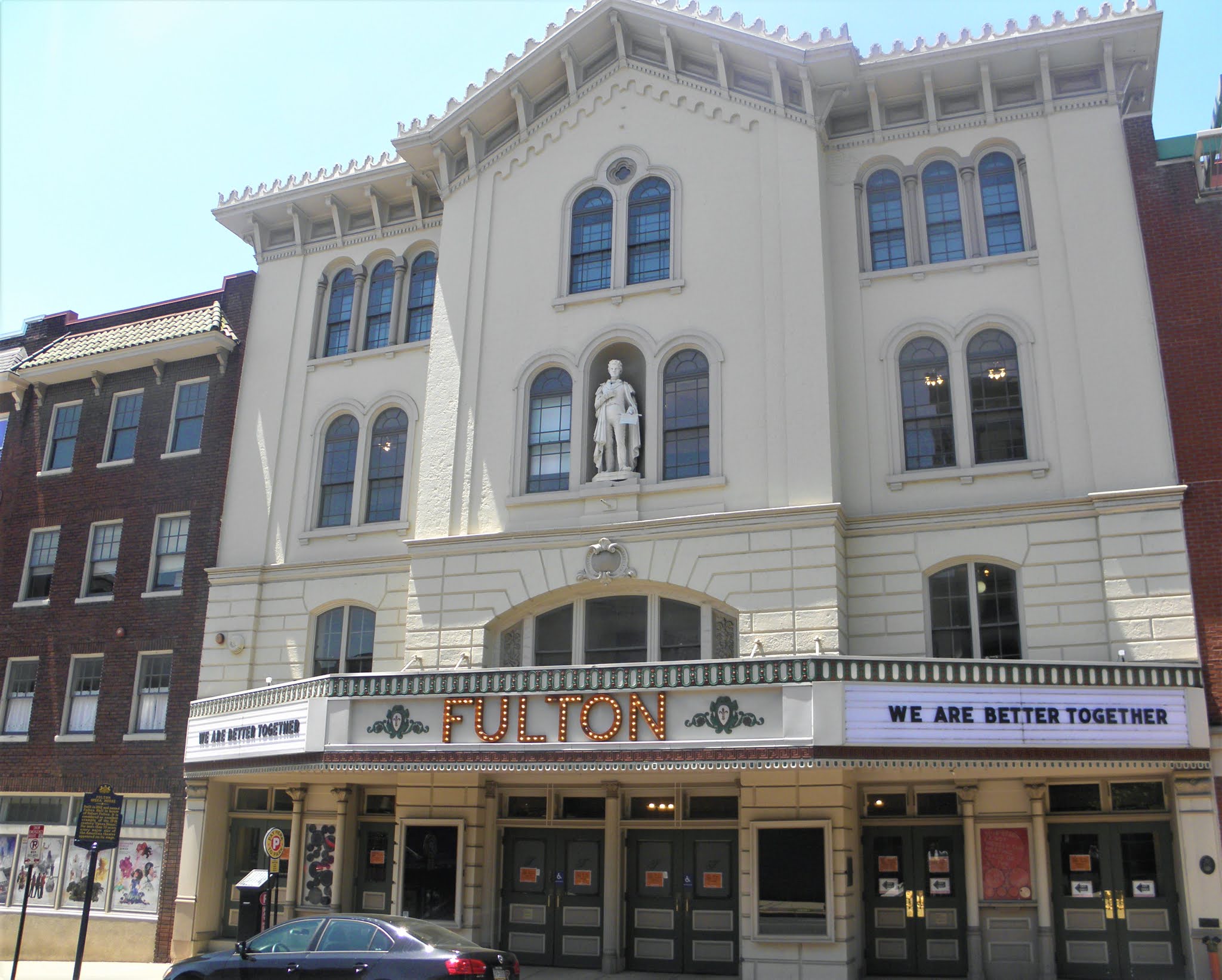 MarkerQuest: Old Jail and Fulton Opera House, Lancaster, Lancaster County